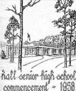 First Hall High School graduation – May 28, 1958 | Little Rock Culture ...