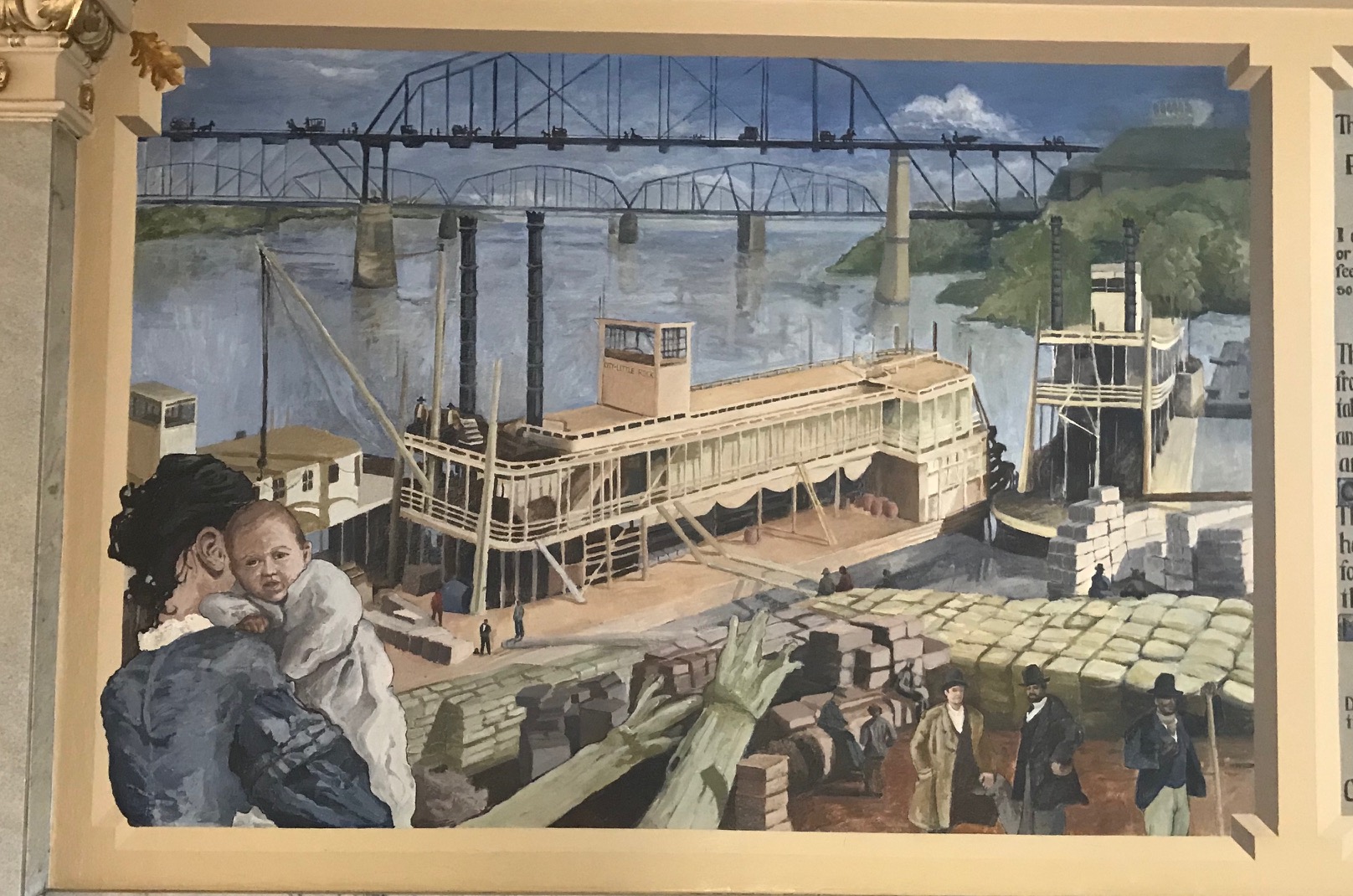 20 years of indoor mural at Little Rock City Hall | Little Rock Culture ...